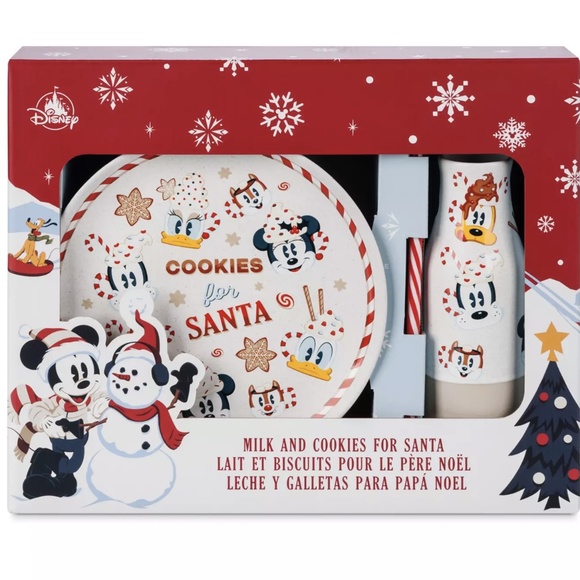 Disney | Holiday | Disney Walts Holiday Lodge Mickey Friends Milk And ...